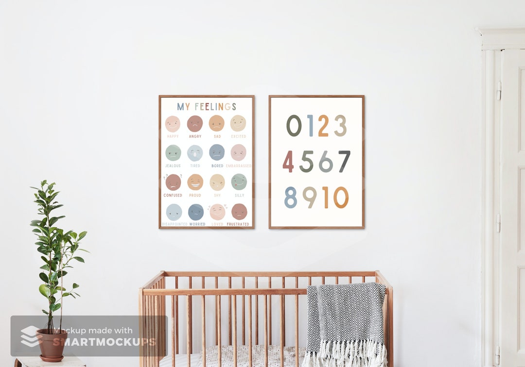 Set of 6 Educational Posters, Homeschool Prints, Montessori Classroom ...