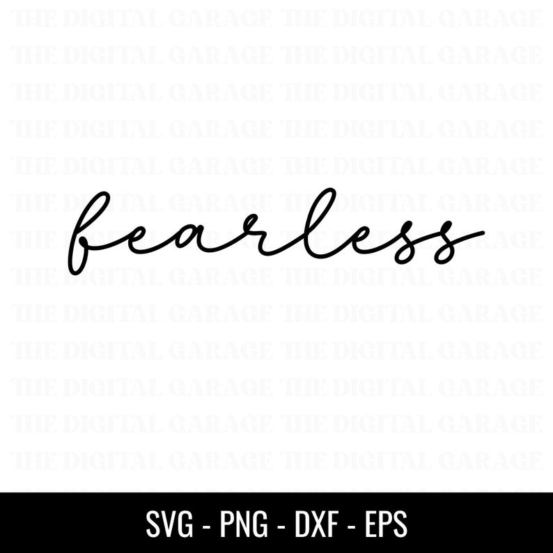 Be Fearless SVG, Happiness SVG, Self Love, Self Care, Positive Quote, Inspirational Quote ...