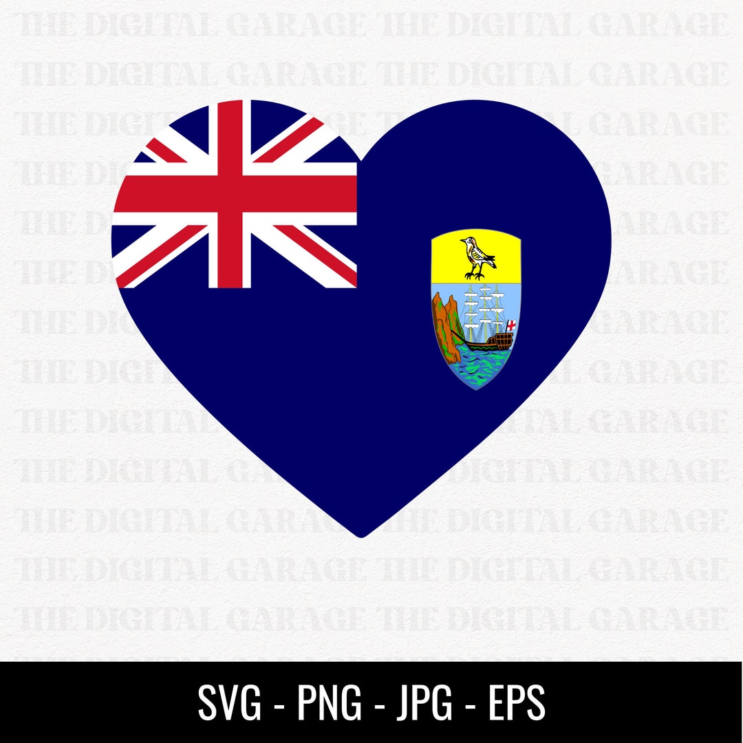 St Helena Flag SVG PNG, Love St Helena, St Helena Svg, St Helena ...