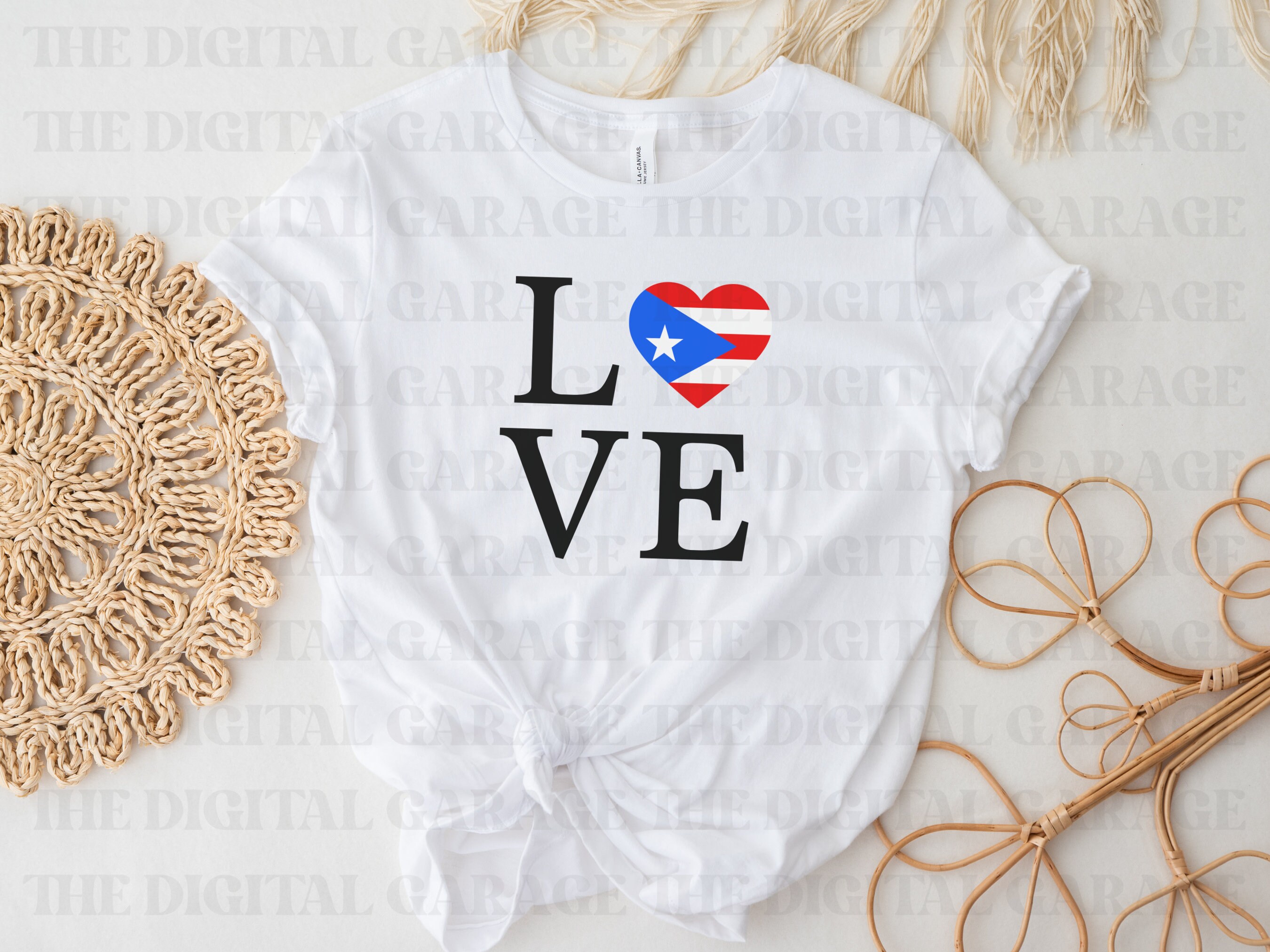 Puerto Rico Flag SVG PNG, Love Puerto Rico, Puerto Rico Svg, Puerto ...