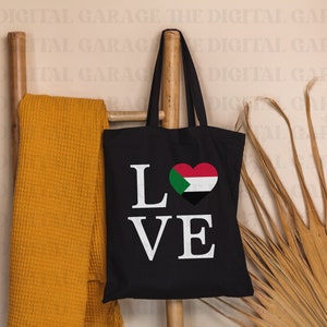 Sudan Flag SVG PNG, Love Sudan, Sudan Svg, Sudan Clipart, Sudan Png ...