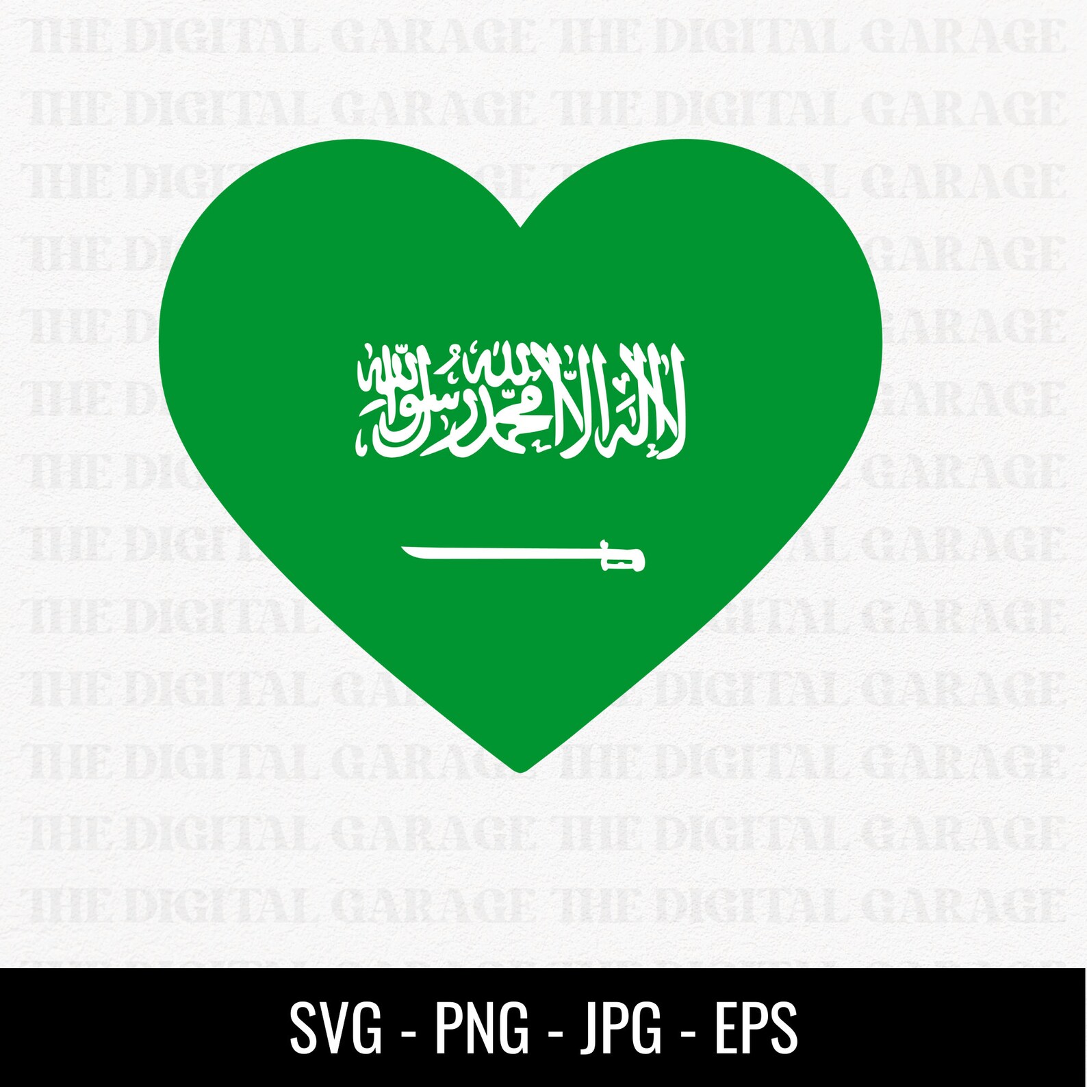 Saudi Arabia Flag SVG PNG, Love Saudi Arabia, Saudi Arabia Svg, Saudi ...