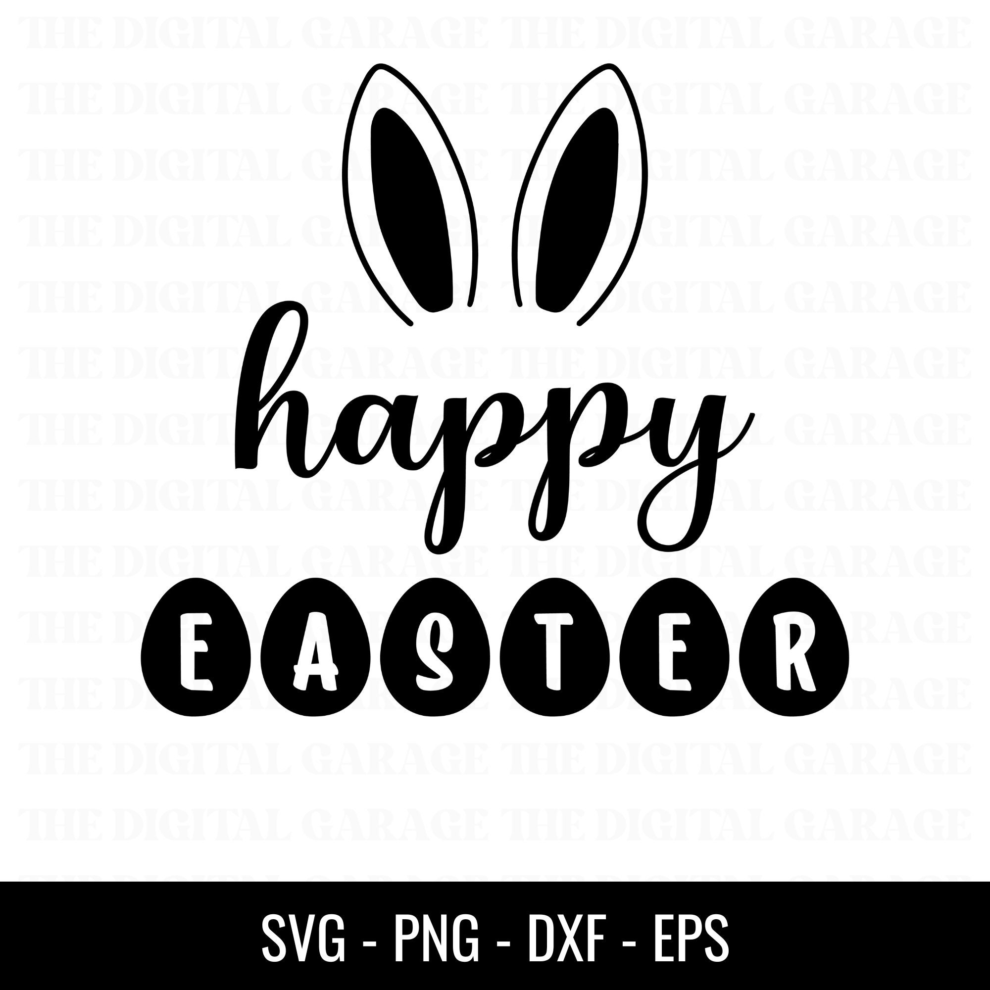 Easter Bunny Svg, Easter Squad Svg, Happy Easter Svg, Easter Vibes Svg ...