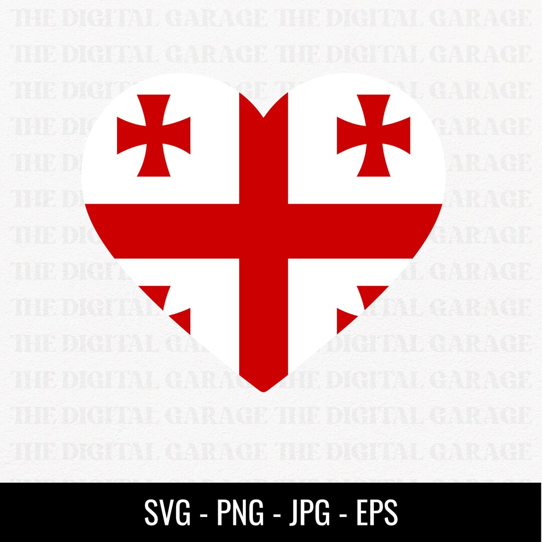 Georgia Flag SVG PNG, Love Georgia, Georgia Svg, Georgia Clipart ...