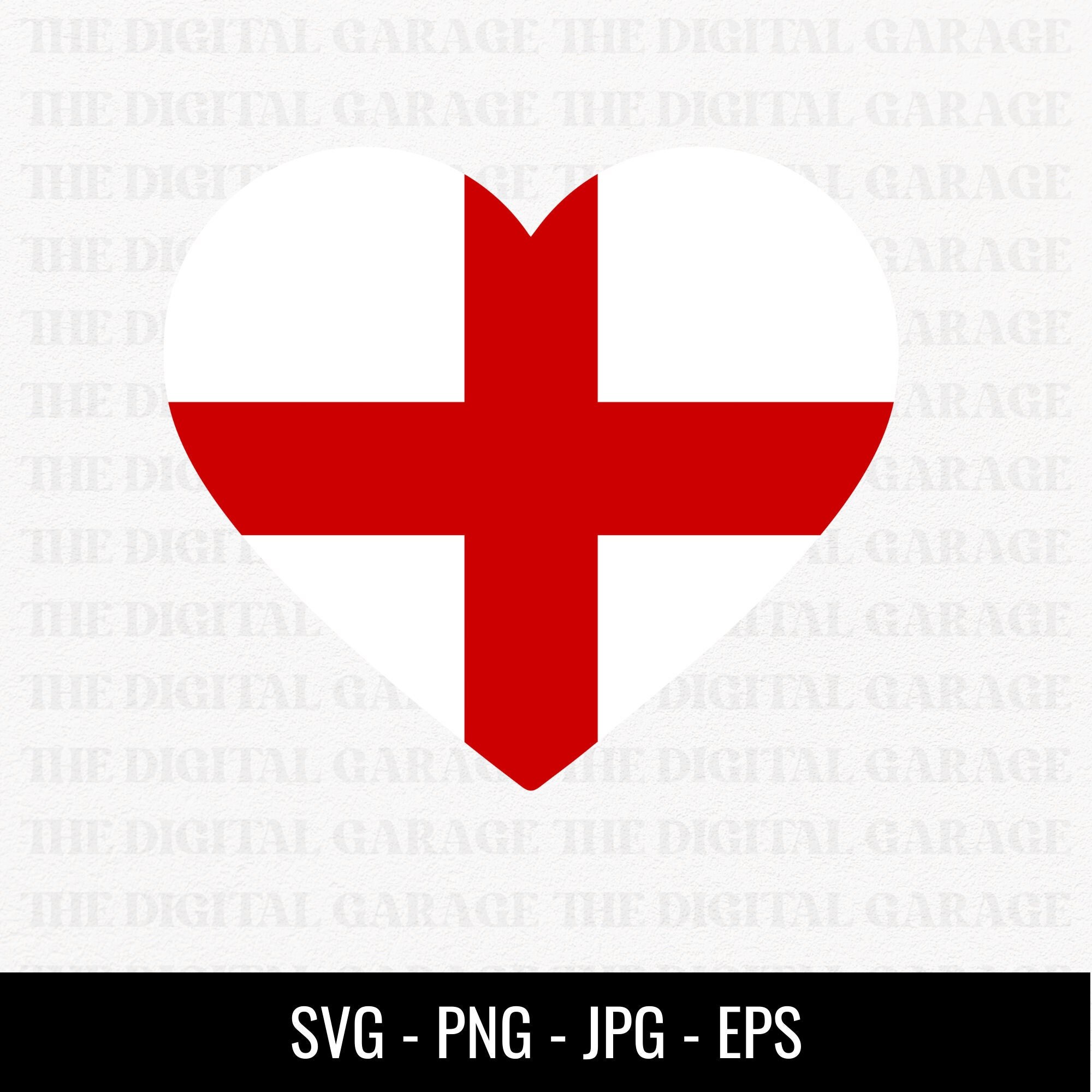 England Flag SVG PNG, Love England, England Svg, England Clipart ...