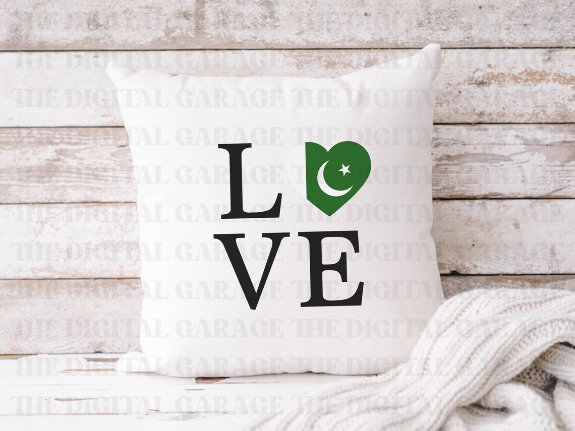 Pakistan Flag SVG PNG, Love Pakistan, Pakistan Svg, Pakistan Clipart ...