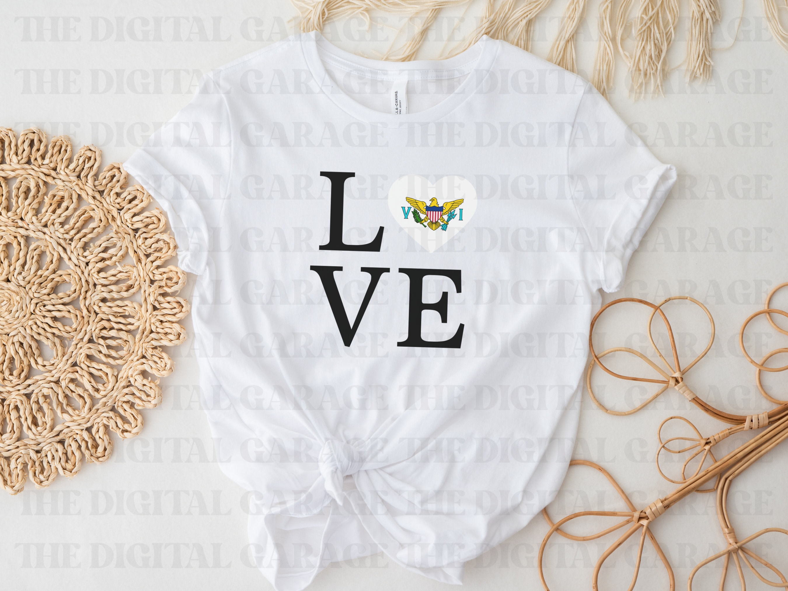 Virgin Islands Flag SVG PNG, Love Virgin Islands, Virgin Islands Svg ...