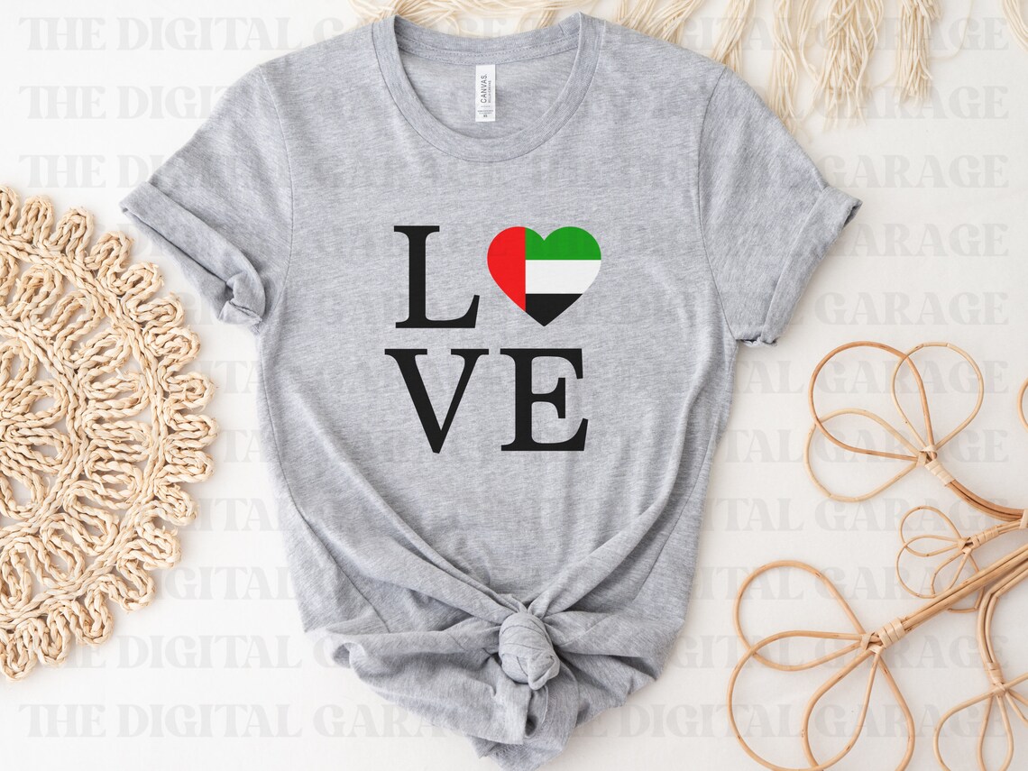 UAE Flag SVG PNG Love Uae Uae Svg Uae Clipart Uae Png Uae - Etsy