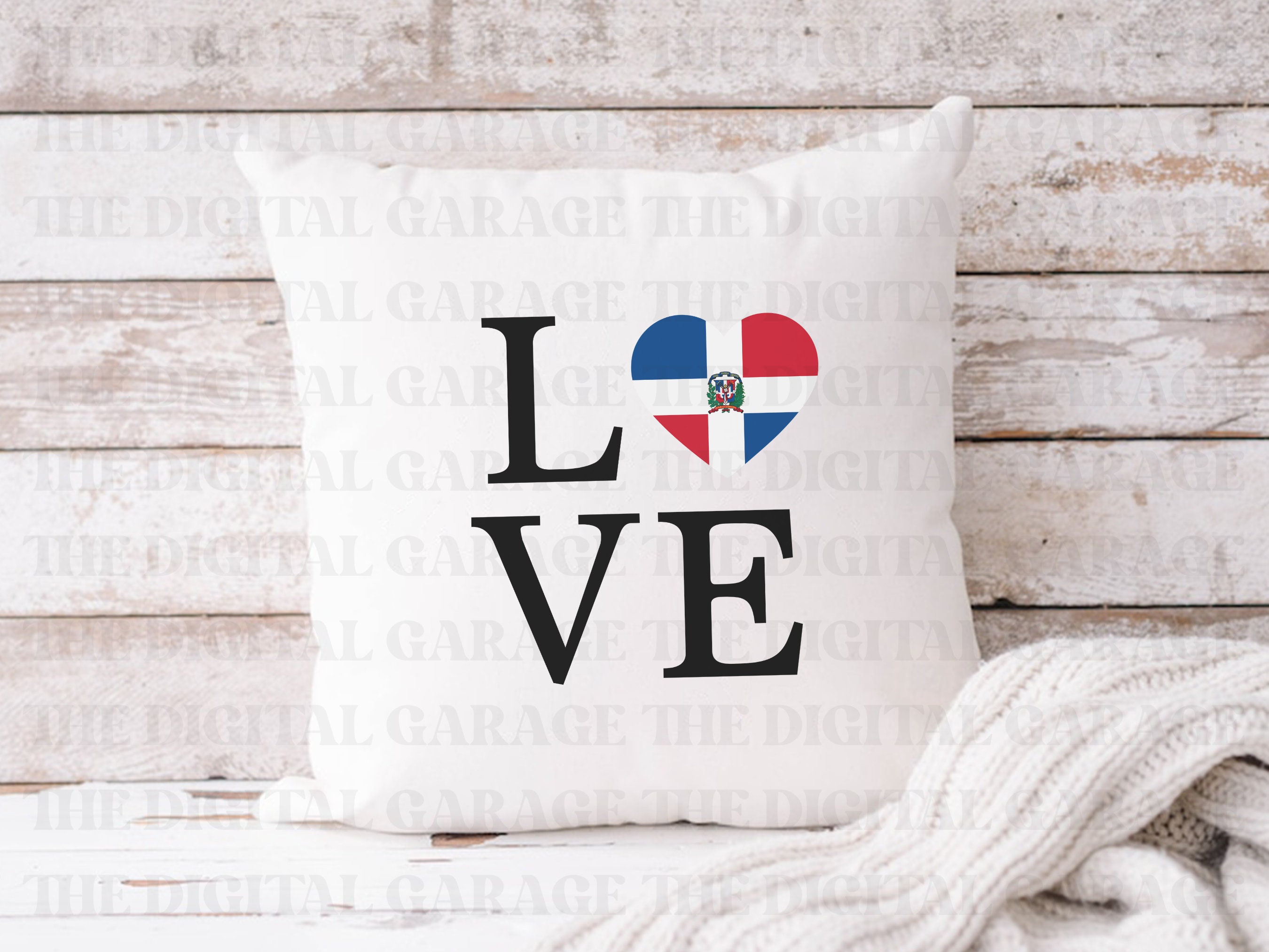 Dominican Republic Flag SVG PNG Dominican Republic Svg - Etsy
