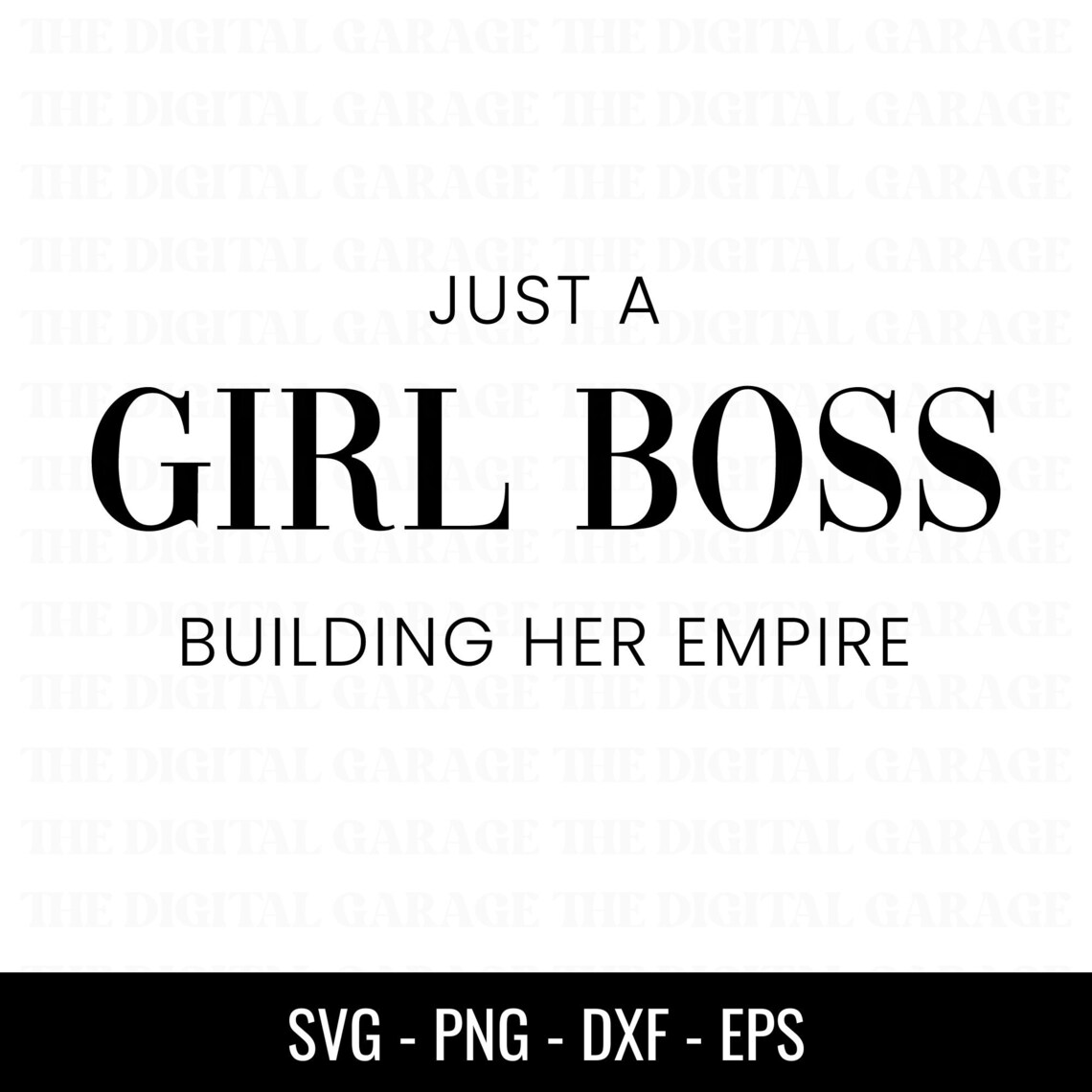 Girl Boss Svg Png, Self Empowering Svg, Boss Babe Svg, Motivation Svg ...