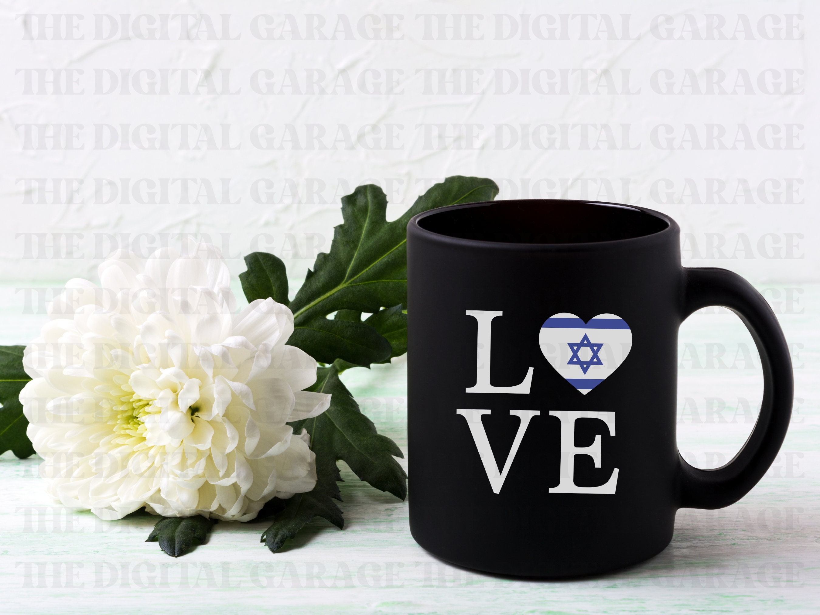 Israel Flag SVG PNG, Love Israel, Israel Svg, Israel Clipart, Israel ...