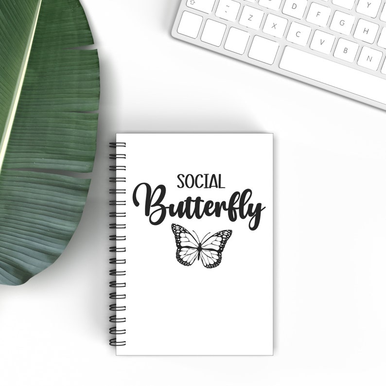 Social Butterfly Svg Butterfly Svg Funny Svg Social Quote - Etsy