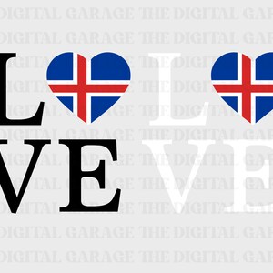 Iceland Flag SVG PNG, Love Iceland, Iceland Svg, Iceland Clipart ...