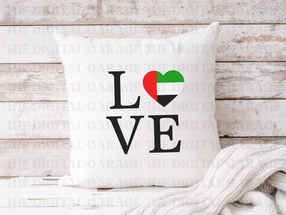 UAE Flag SVG PNG Love Uae Uae Svg Uae Clipart Uae Png Uae - Etsy