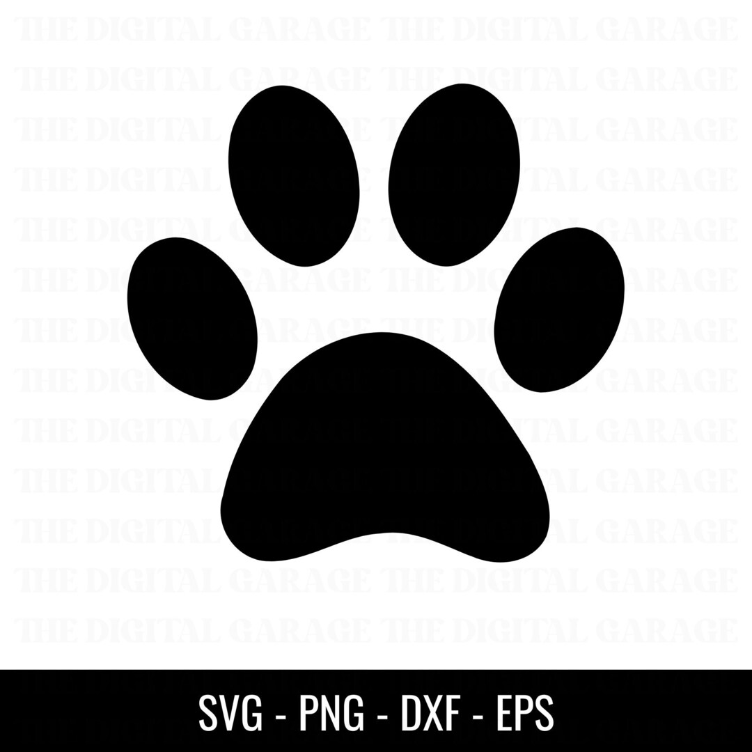 Paw SVG PNG Sublimation, Dog Paw Svg Png, Digital Download - Etsy