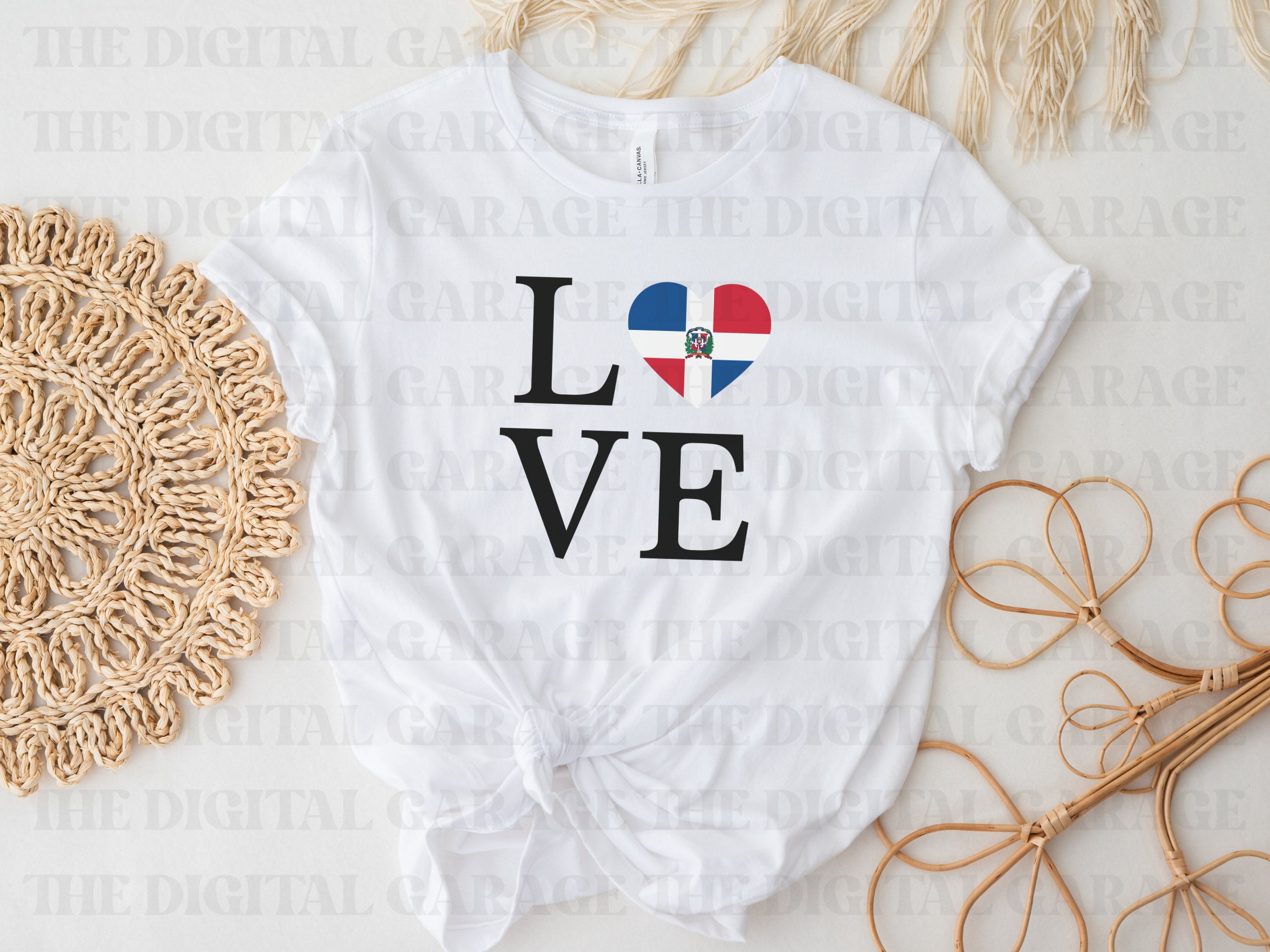 Dominican Republic Flag SVG PNG Dominican Republic Svg - Etsy