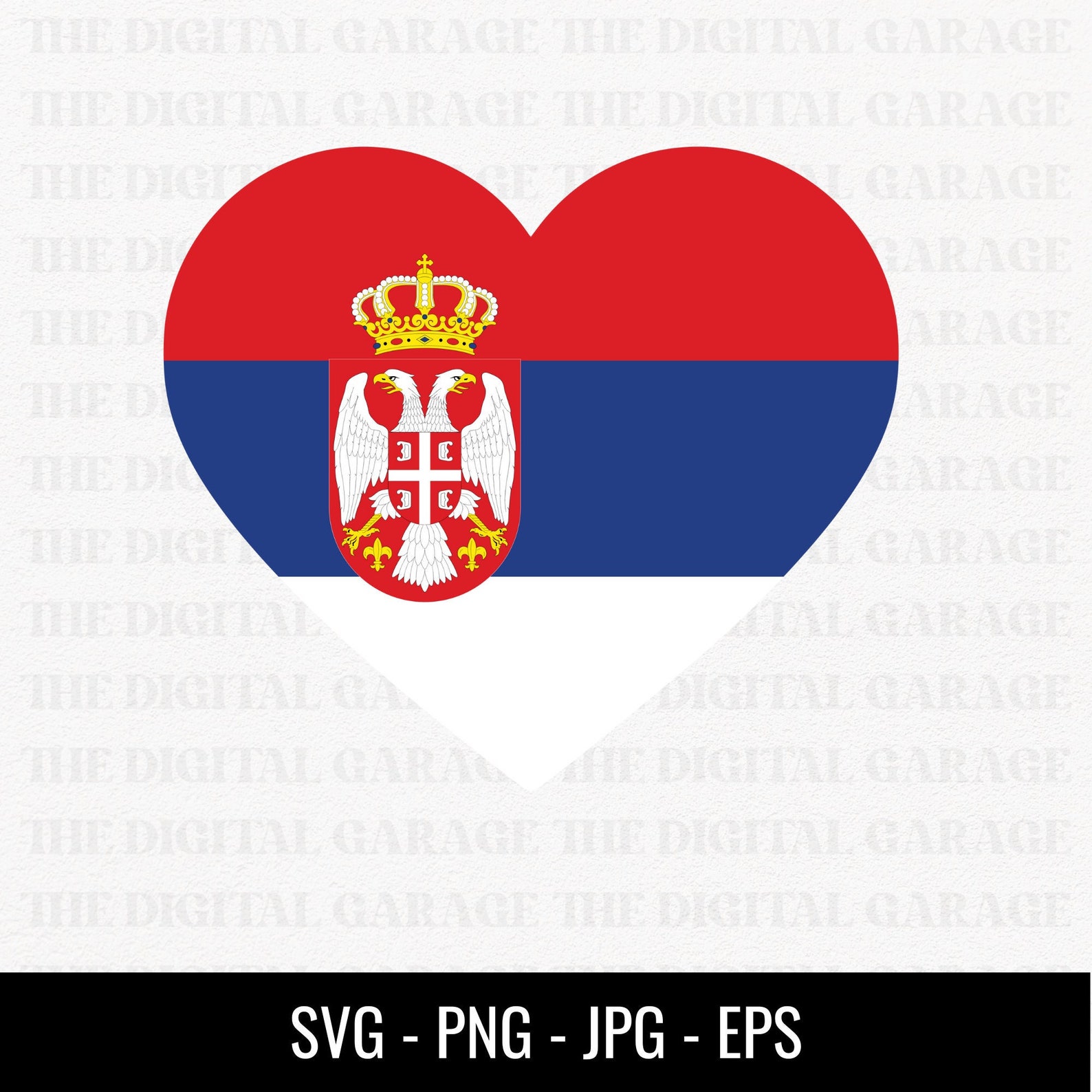 Serbia Flag SVG PNG Love Serbia Serbia Svg Serbia Clipart - Etsy