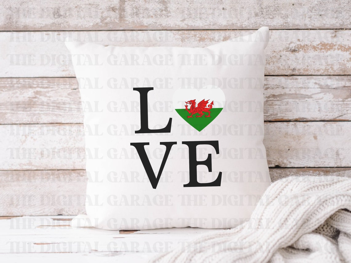 Wales Flag SVG PNG Love Wales Wales Svg Wales Clipart - Etsy