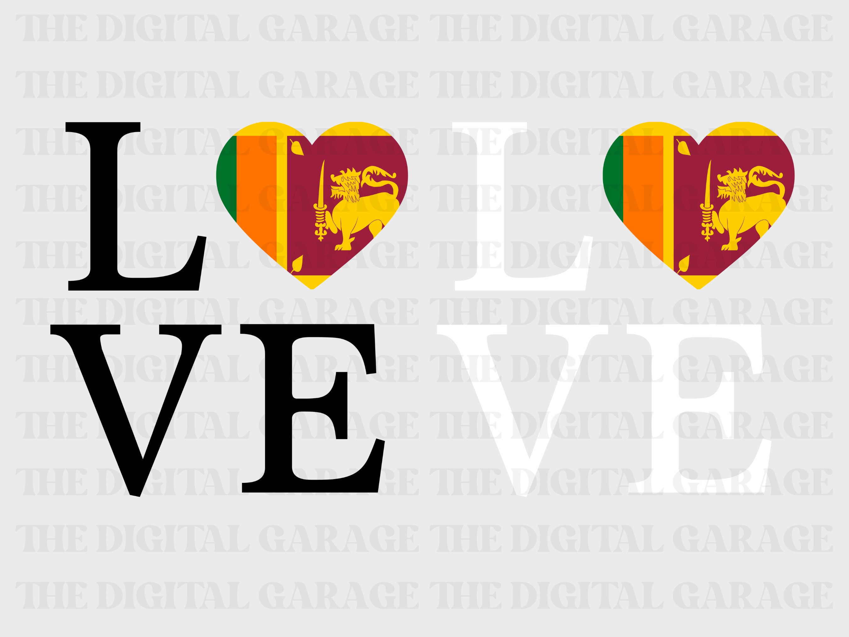 Sri Lanka Flag SVG PNG Love Sri Lanka Sri Lanka Svg Sri - Etsy Canada