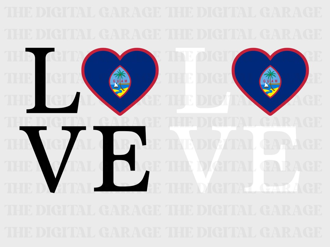 Guam Flag SVG PNG, Love Guam, Guam Svg, Guam Clipart, Guam Png, Guam ...