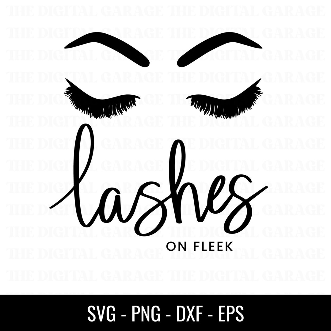 Lashes on Fleek SVG PNG, Lash Boss Mode Svg, Lash Boss Svg, Lash Tech ...
