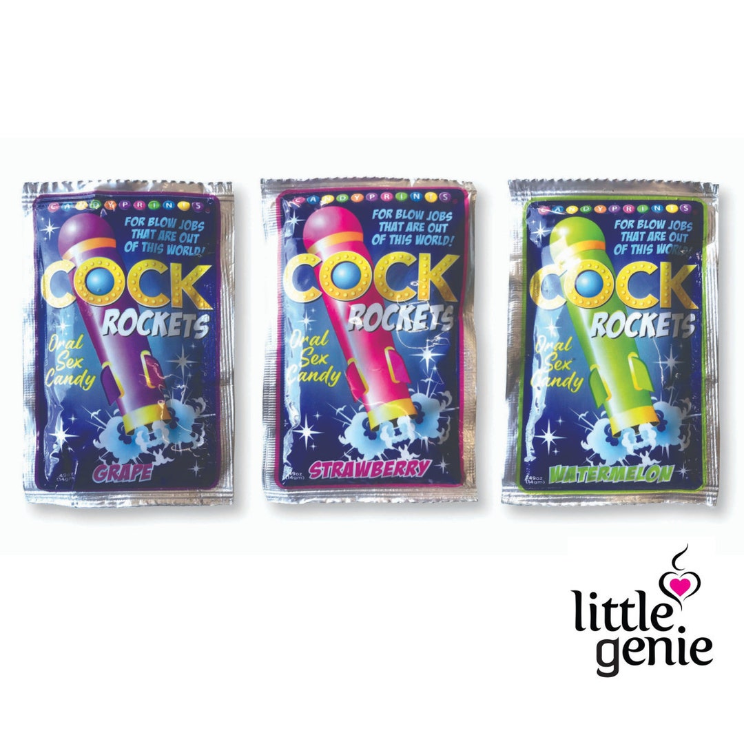 Cock Rockets Oral Sex Candy Etsy