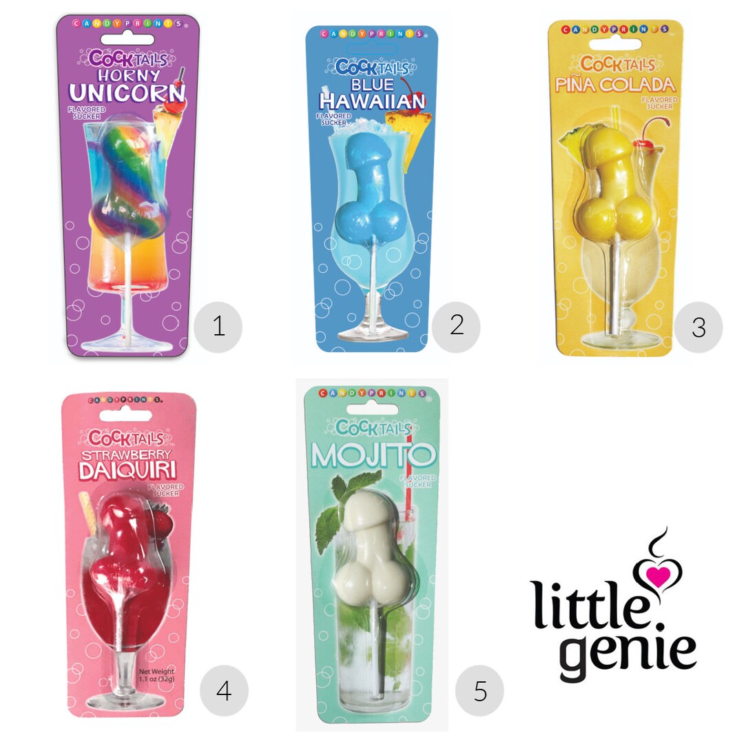 Penis Cocktail Lollipops - Etsy