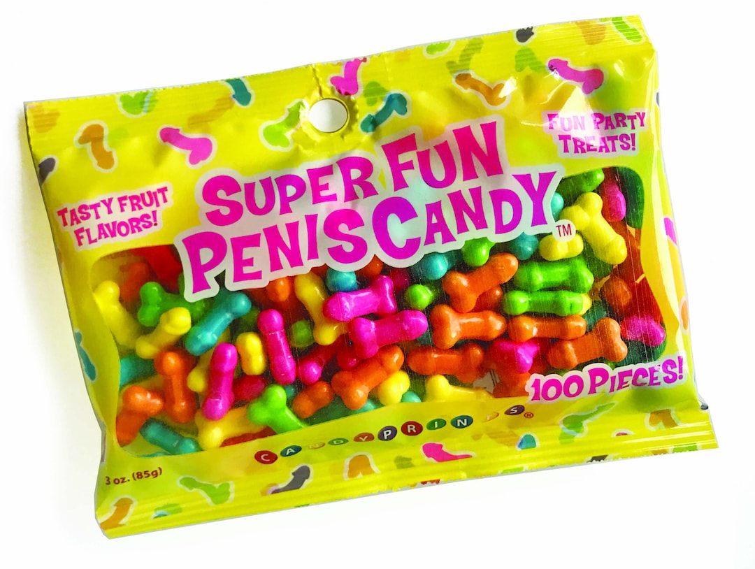 Super Fun Penis Candy Hilarious Fruit Flavored Dick Candy 3oz Bag ...