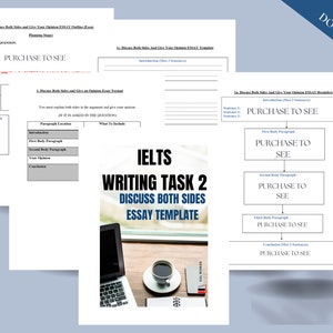 IELTS Exam Writing Task 2 Essay Templates Bundle - Etsy