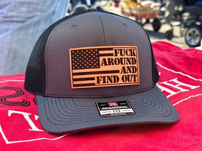 FAFO Patch on Richardson 112 Cap - Etsy