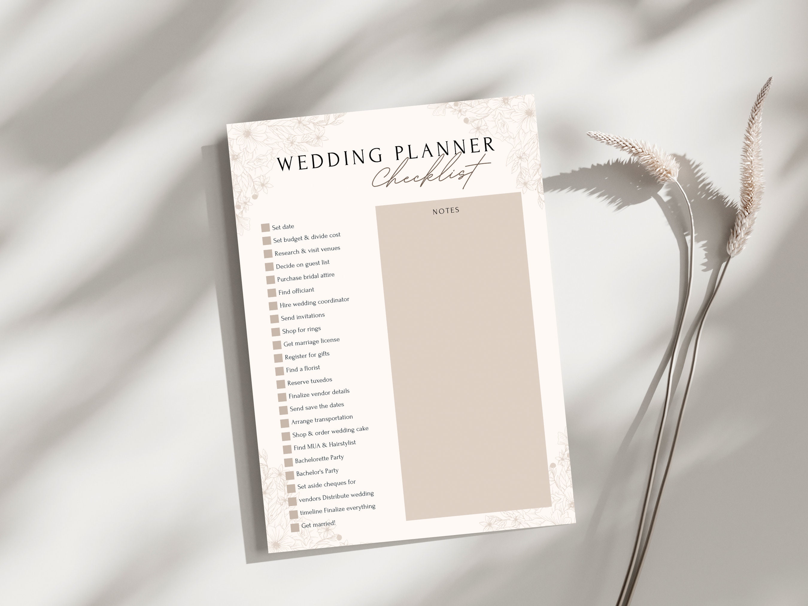 Wedding Planner Printable. Wedding Planning Book. Wedding Planning ...