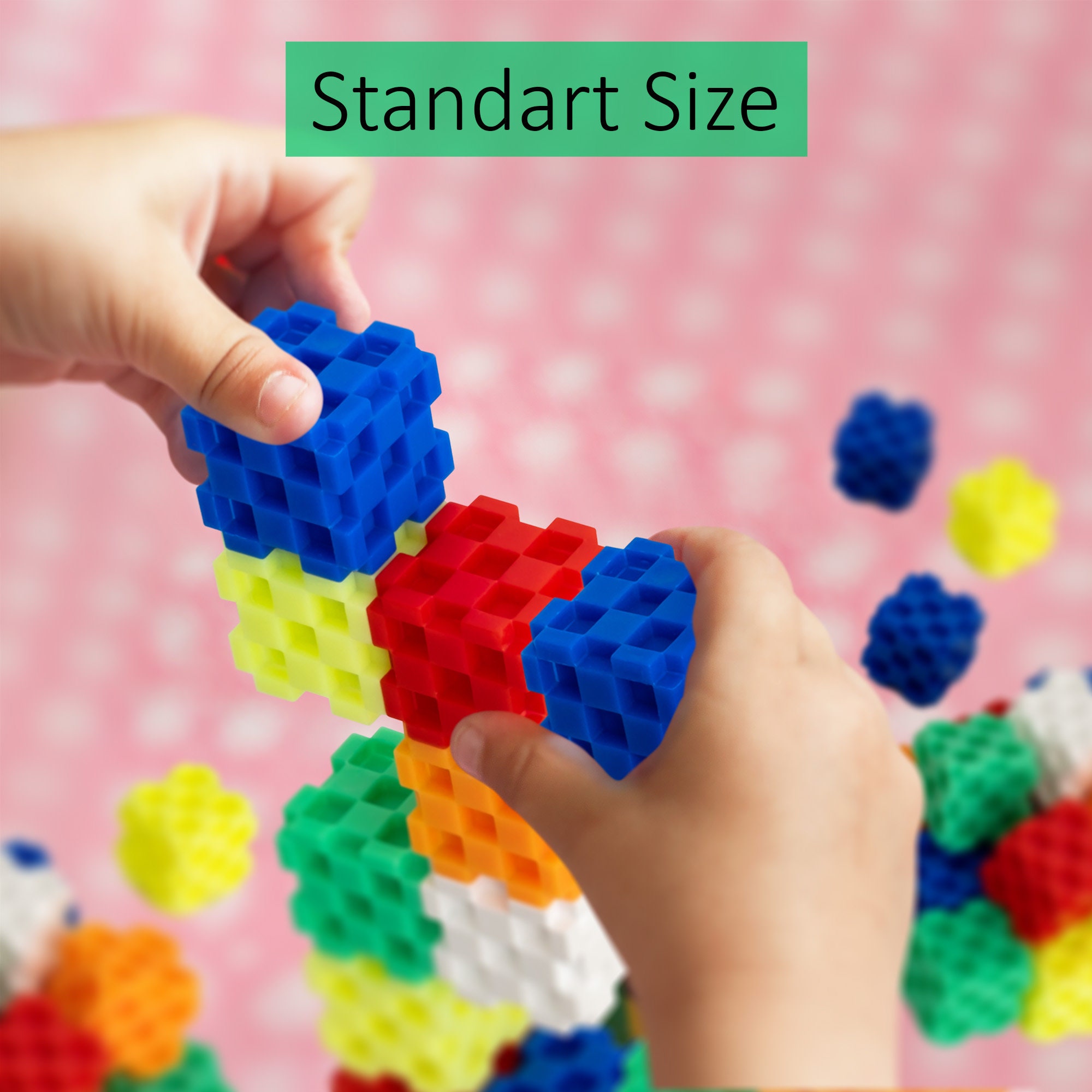 Toddlers Building Set, Construction Toys, 96 Pcs Multipiece STEM ...