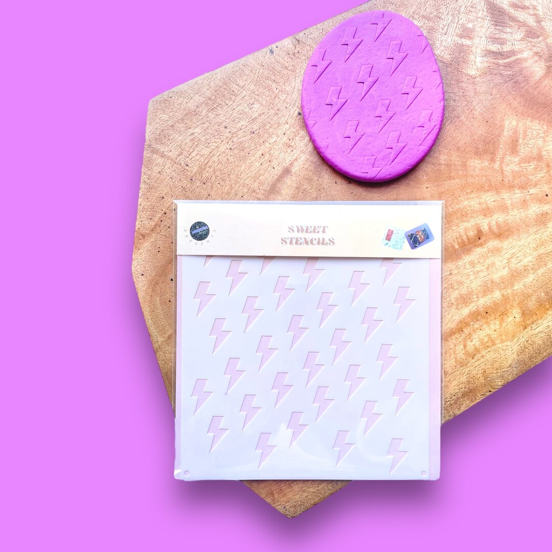 Lightning Fondant & Buttercream Stencil Lightning Cookies, Lightning ...