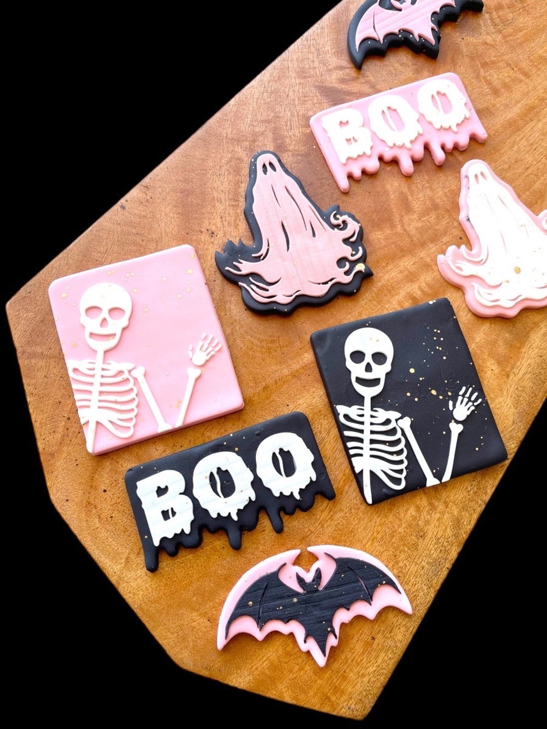 Halloween Cookie Embosser Stamps and Cutters Halloween - Etsy