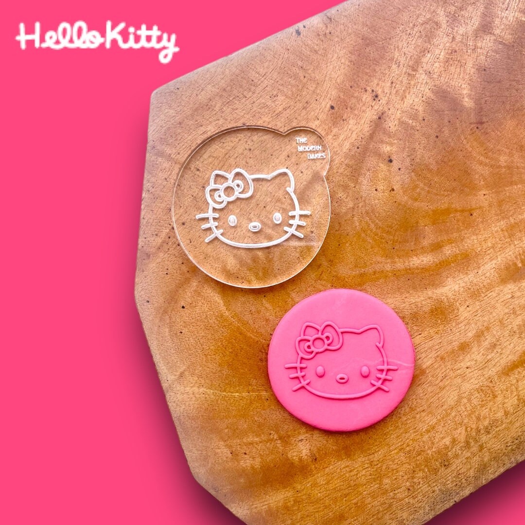 Hello Kitty Cookie Embosser Stamp Hello Kitty Embosser Stamp, Hello ...