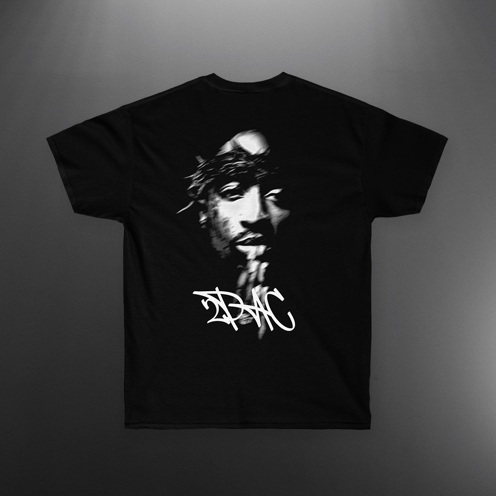 2Pac Shirt - Tupac Shakur Designed & Sold By Elizabeth Cox