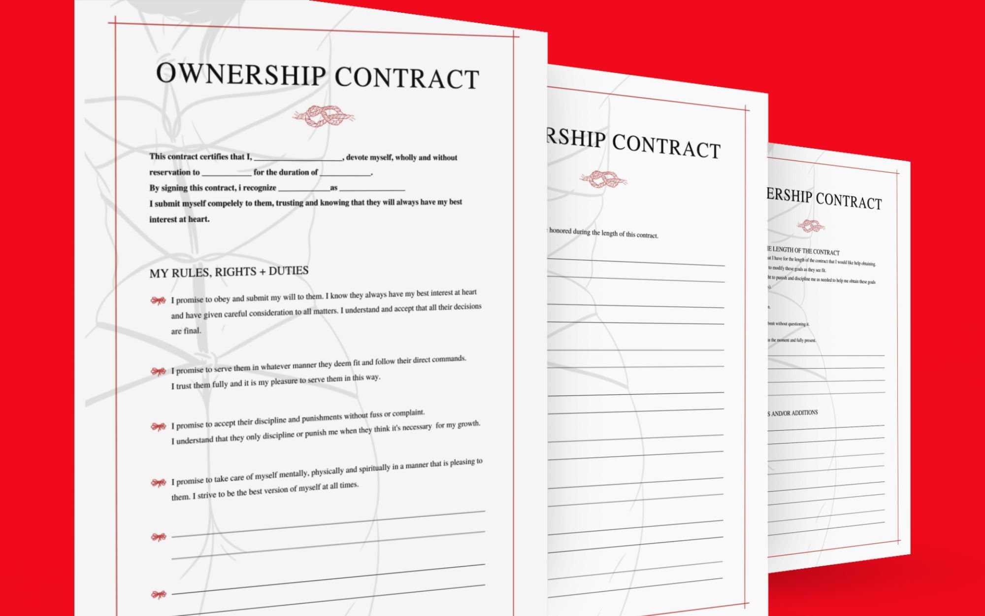 Dom Sub Contract Or Agreement