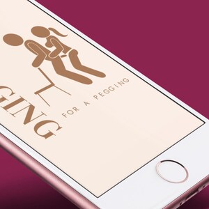 Begging for A Pegging - Digital PDF & JPEG Art File - Etsy