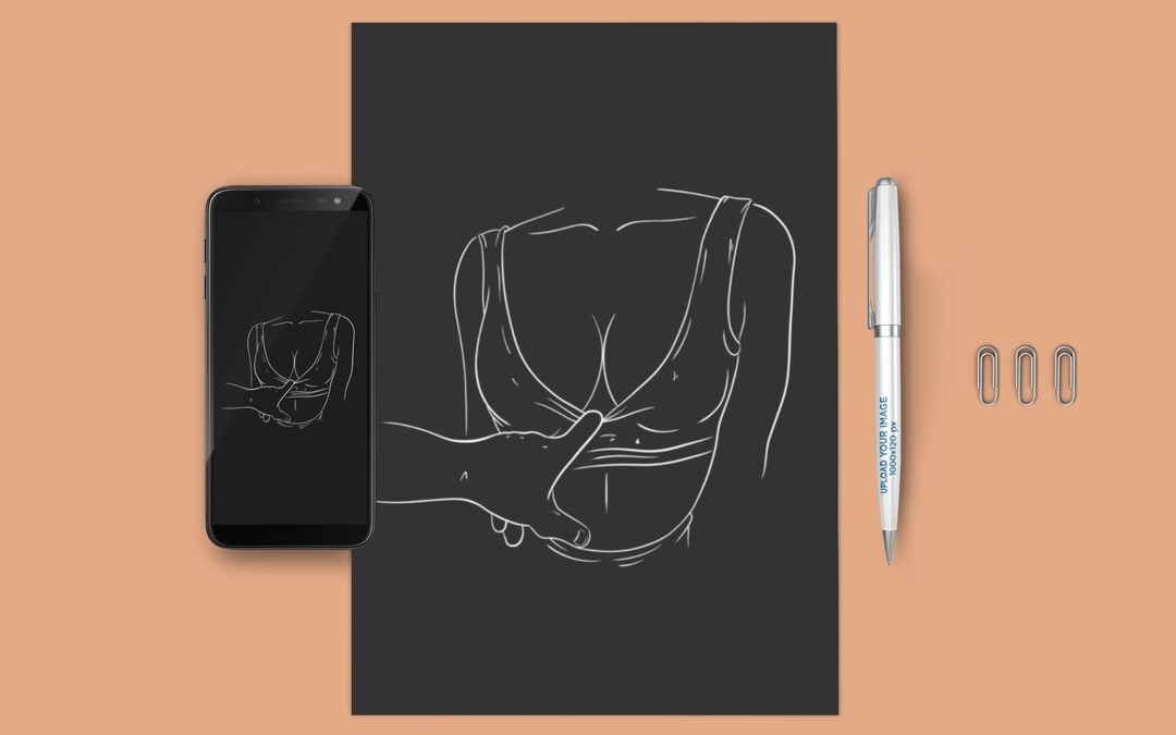 Sensual Teasing Art - Digital PDF & JPEG Print File - Etsy