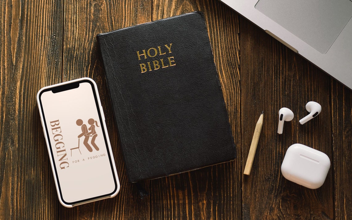 Begging for A Pegging - Digital PDF & JPEG Art File - Etsy