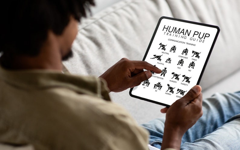 HUMAN PUP Training Guide - Communication Training - Digital PDF Art ...