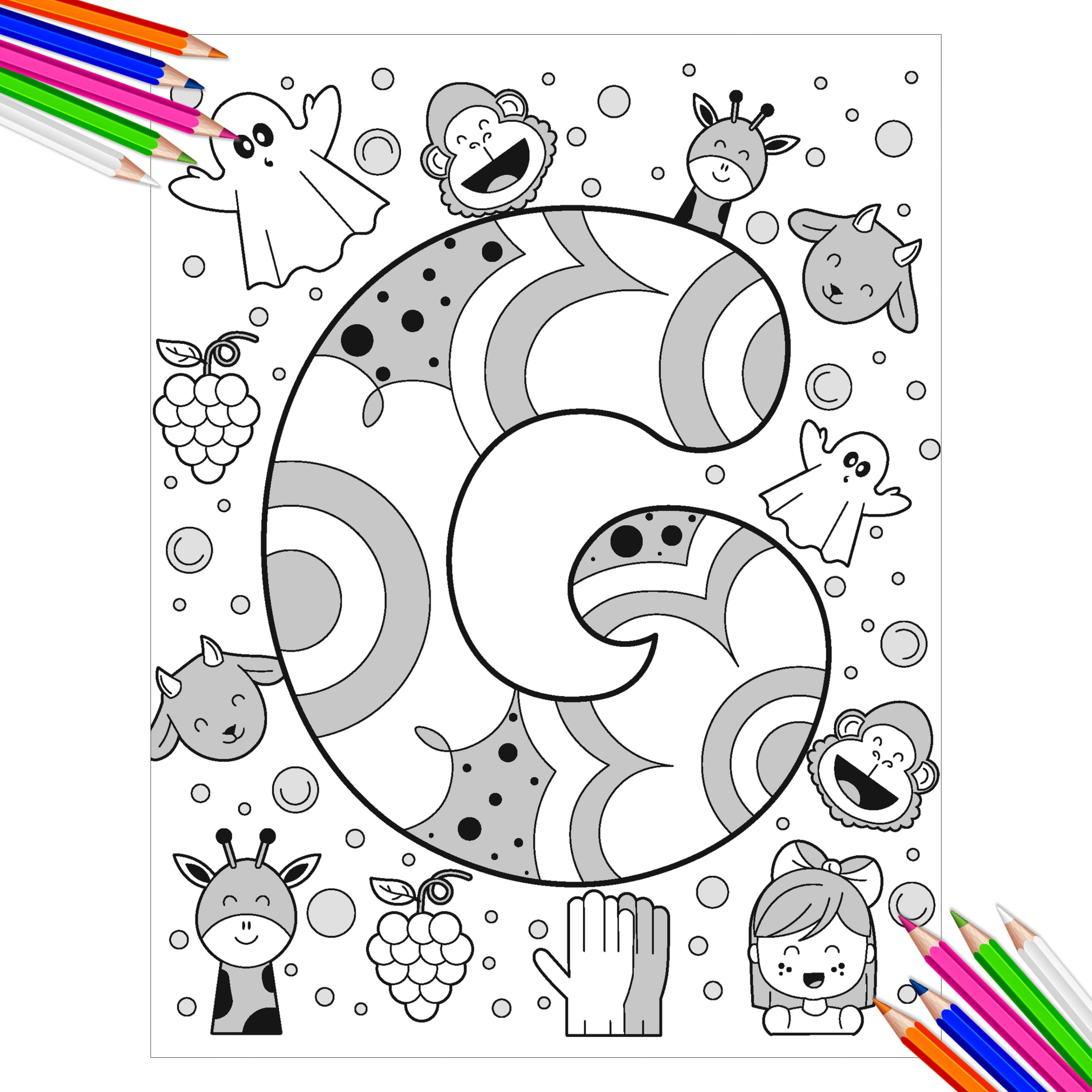 Alphabet ABC Coloring Pages for Kids, 26 Page Alphabet Coloring Book ...