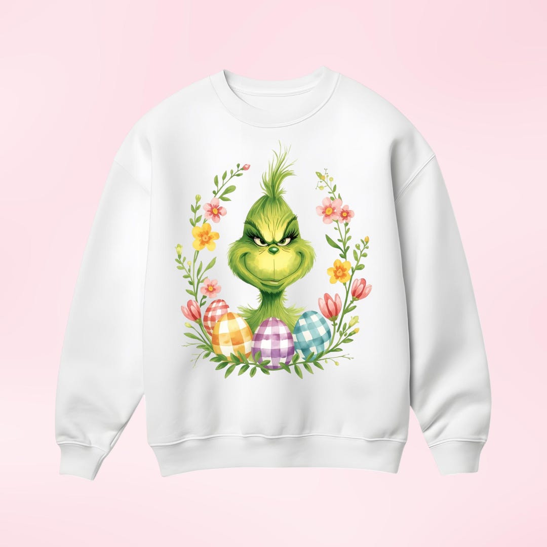 Grumpy Green Easter Bunny PNG | Spring Bunny | Easter Shirt Design ...