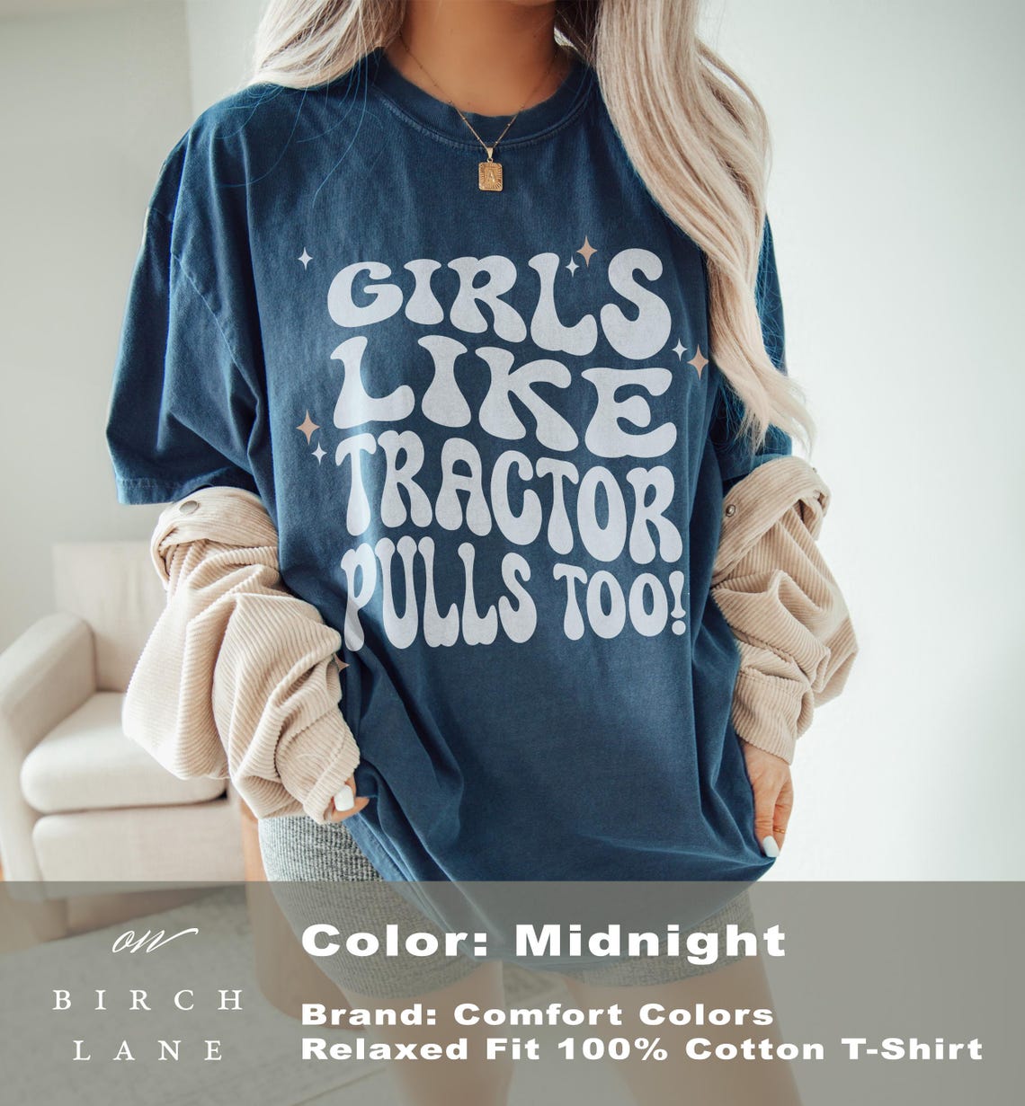 Tractor Pulling Shirt Farm Chores T Shirt Womens Tractor Pull Hobby ...