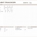 Monthly Habit Tracker, Printable A4 Letter Size, Instant Download ...