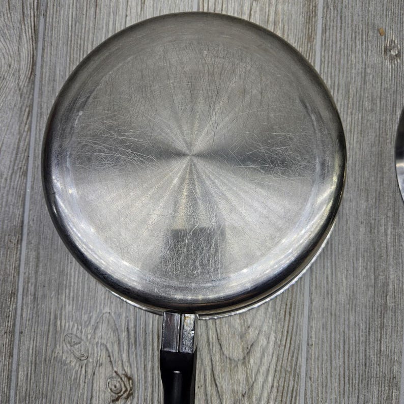 Saladmaster Five Star 304S Stainless Steel 8 Inch Skillet Pan With Lid ...