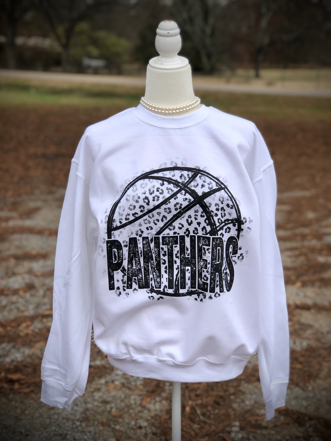 Panthers Basketball Sweatshirt | Panthers Basketball | Leopard ...