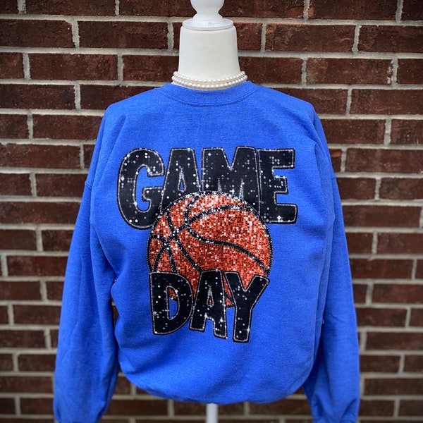 Basketball Sequin Shirt - Etsy