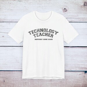 Technology Teacher Shirt,retro Tech Teacher Tshirt,stem Teacher Tee ...