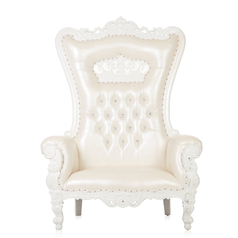 Handcrafted Crown Insert Extra Wide Wedding/baby Shower Style Throne ...